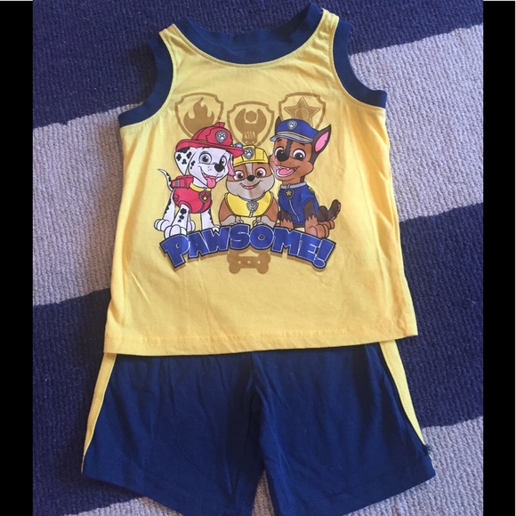 Nickelodeon | Matching Sets | Paw Patrol Tank Top And Matching Shorts Nwot | Poshmark